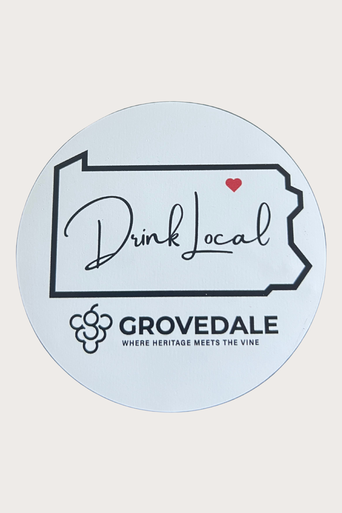 Drink Local Magnet – Grovedale Winery